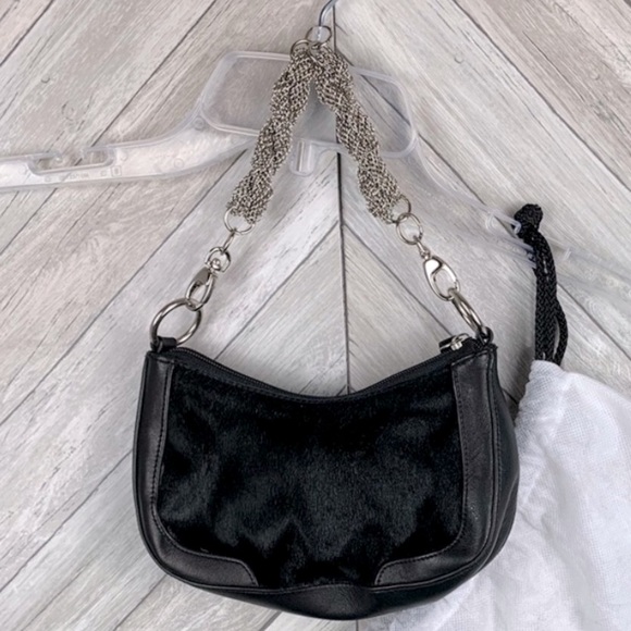 Zoe Adams | Bags | Zoe Adams Black Evening Shoulder Bag | Poshmark